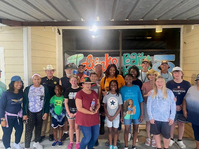 Angel Reach out fishing on Lake Conroe – TBO